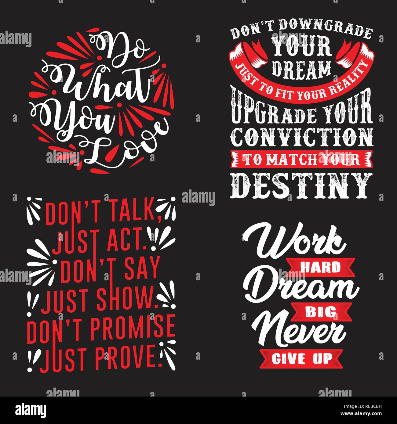 Motivational Quote and saying set Stock Vector Image & Art - Alamy