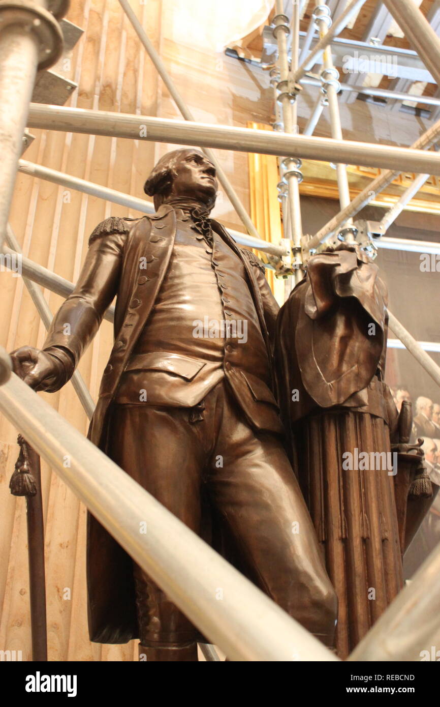 George Washington US Capitol Building Stock Photo - Alamy