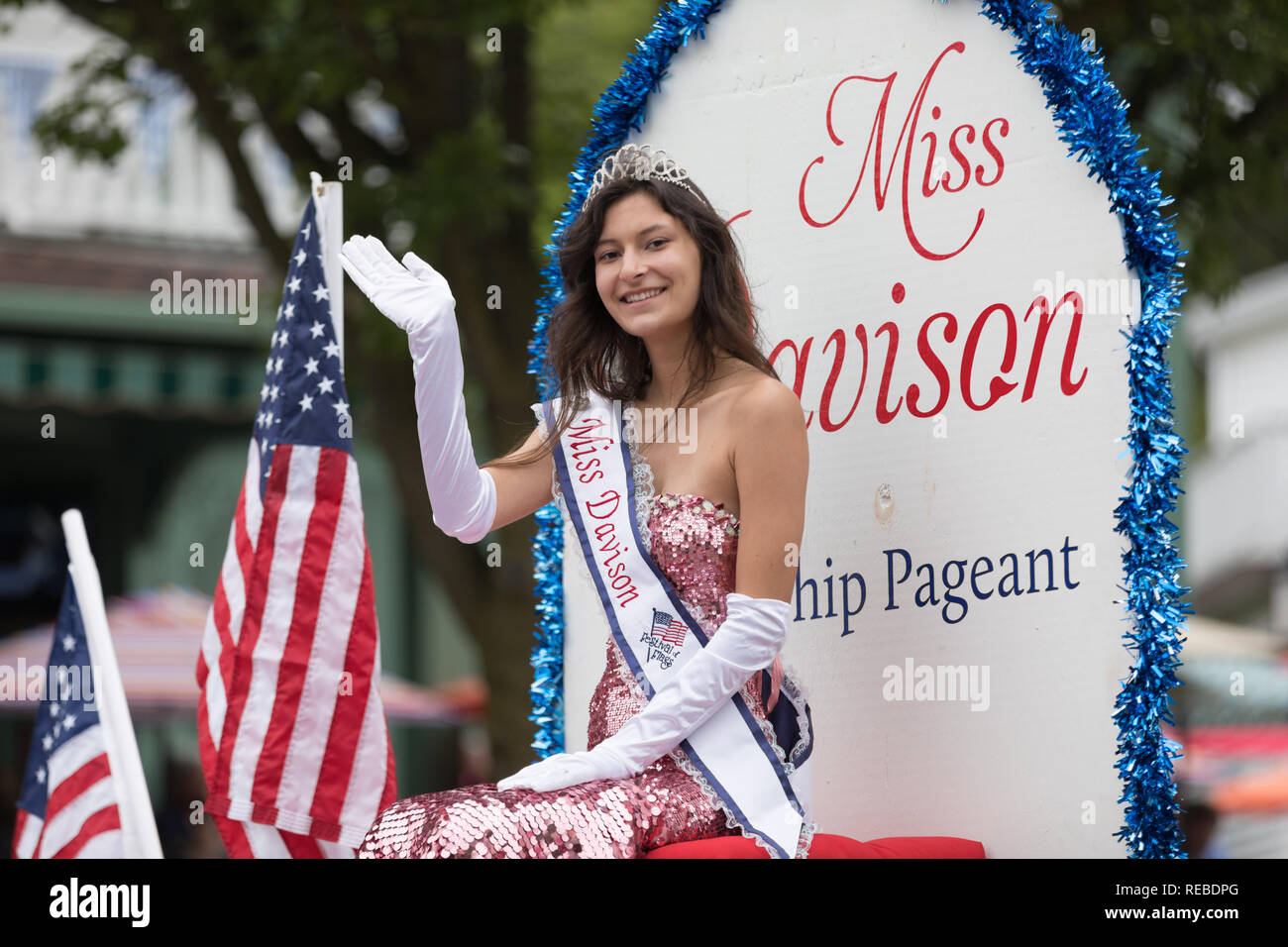 Frankenmuth, Michigan, USA - June 10, 2018: The Bavarian Festival ...