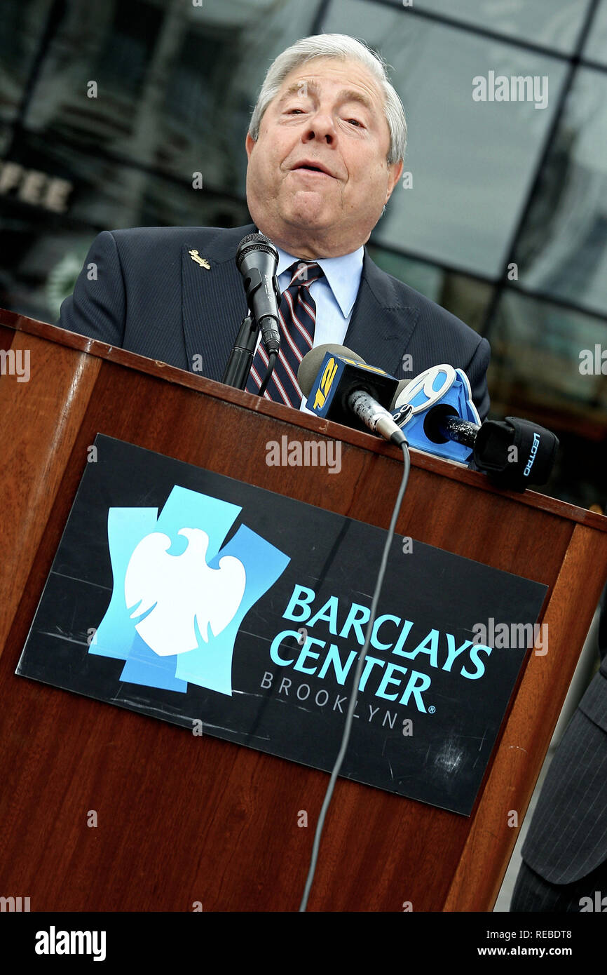 NEW YORK, NY - APRIL 18: Brooklyn Borough President Marty Markowitz at ...