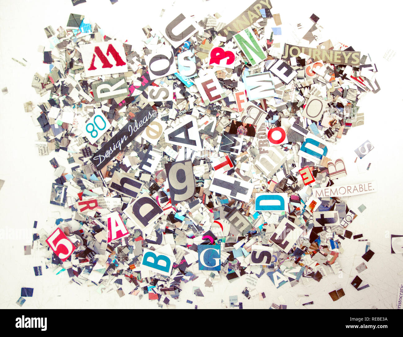 Random Colorful Words