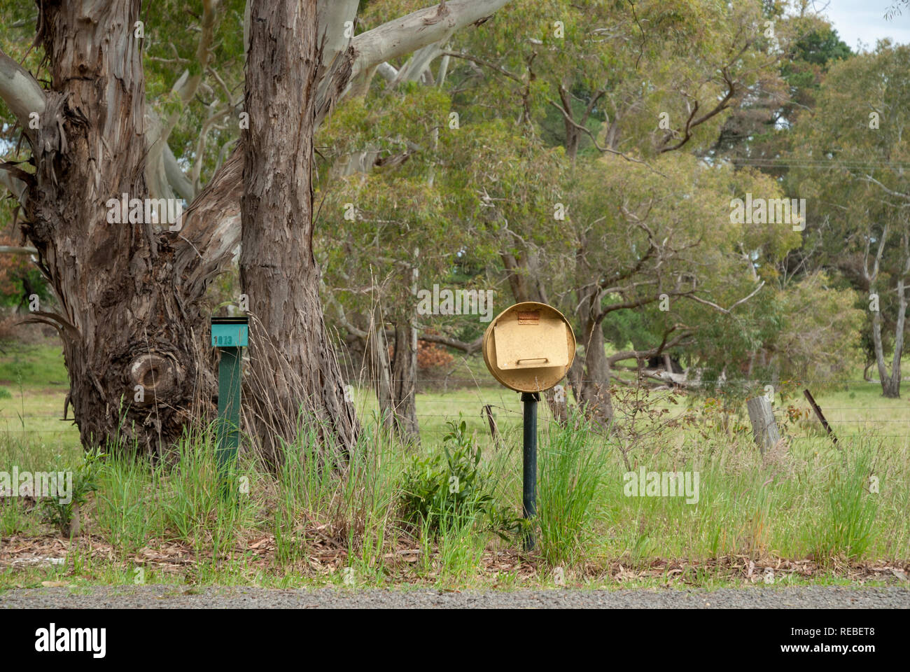 Australia post boxes hi-res stock photography and images - Alamy