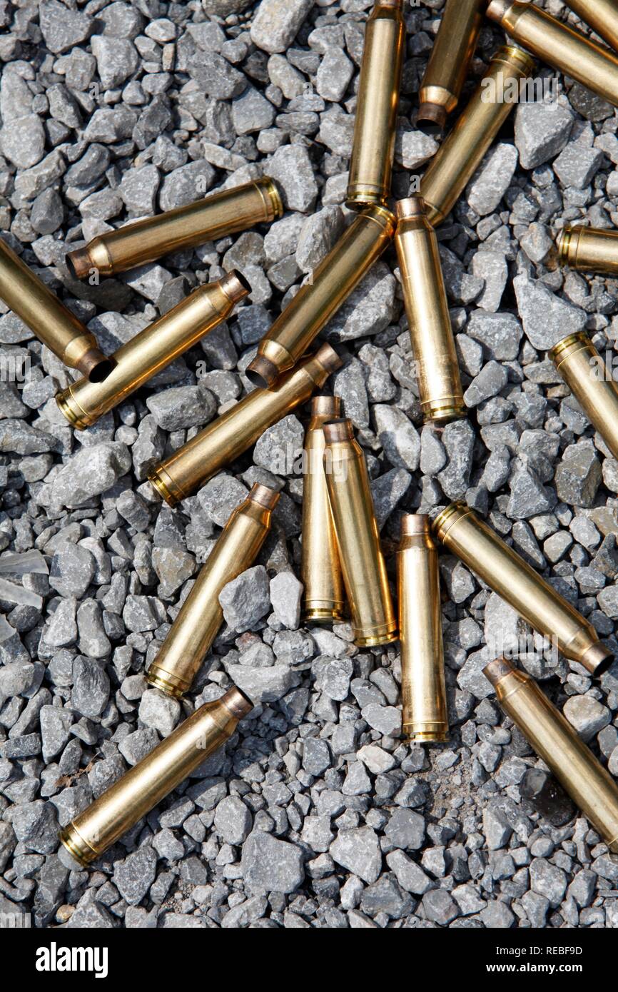 Shot cartridge cases, ammunition, caliber 308, for long guns, rifles ...
