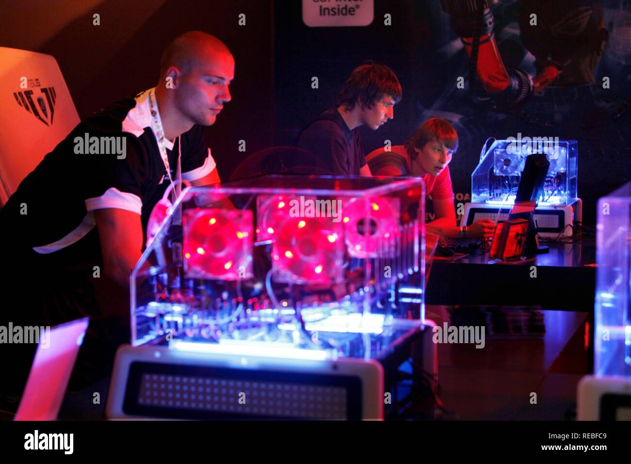 Design computer at the Entertainment Area of the Gamescom, the world's ...