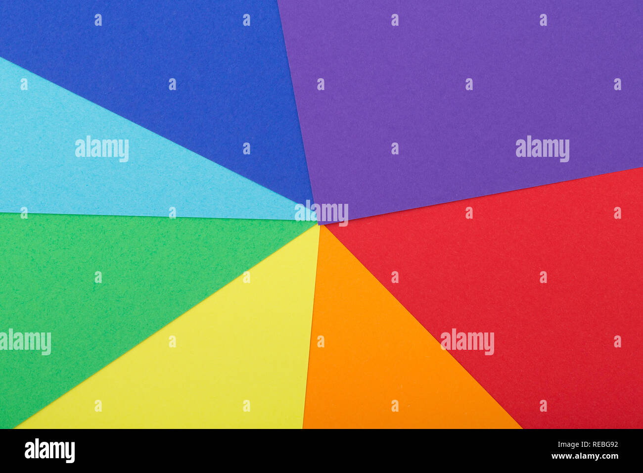 Multicolor background from a cardboard of different colors Stock Photo ...