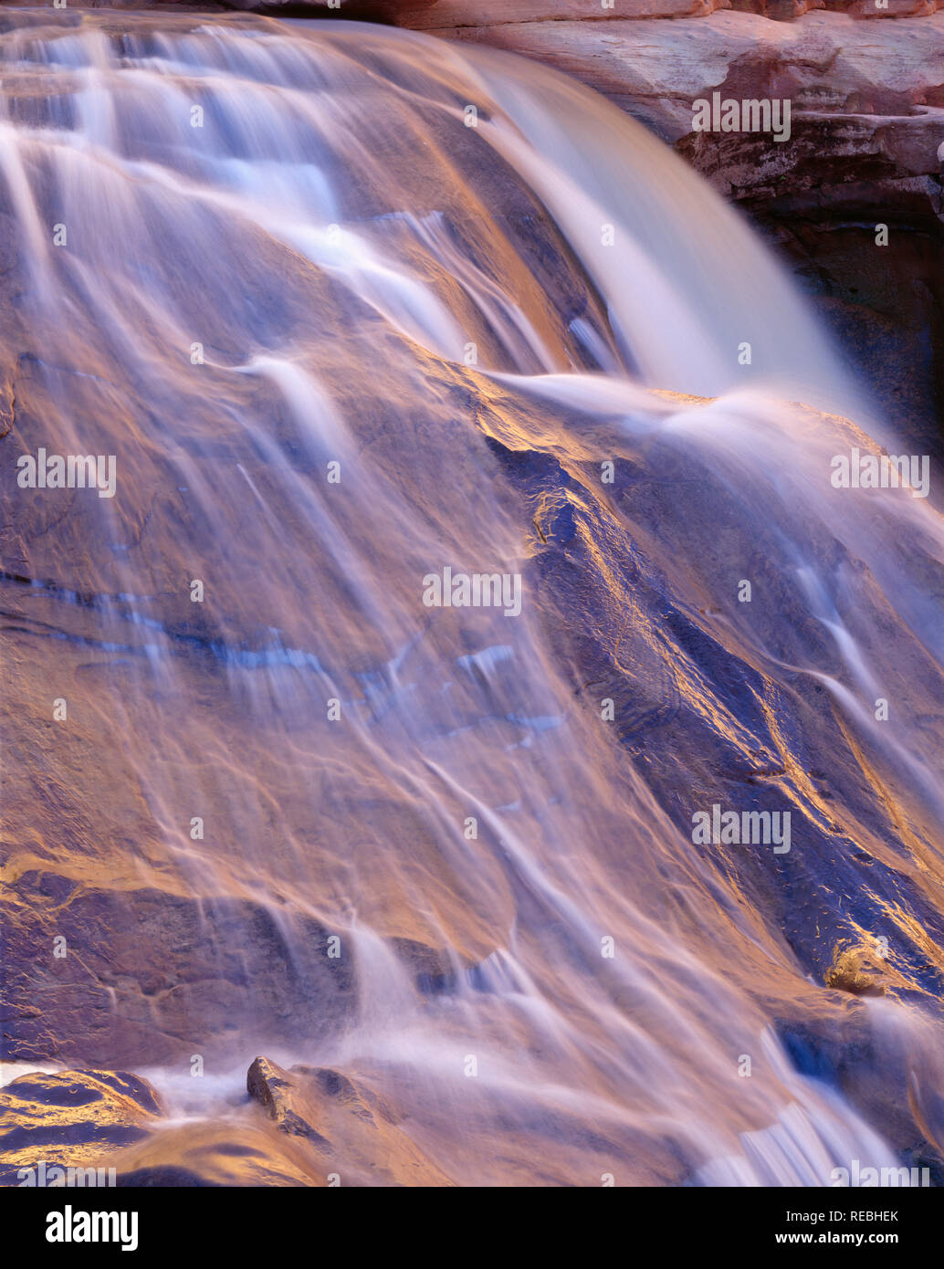 Fremont river waterfall capitol reef hi-res stock photography and ...