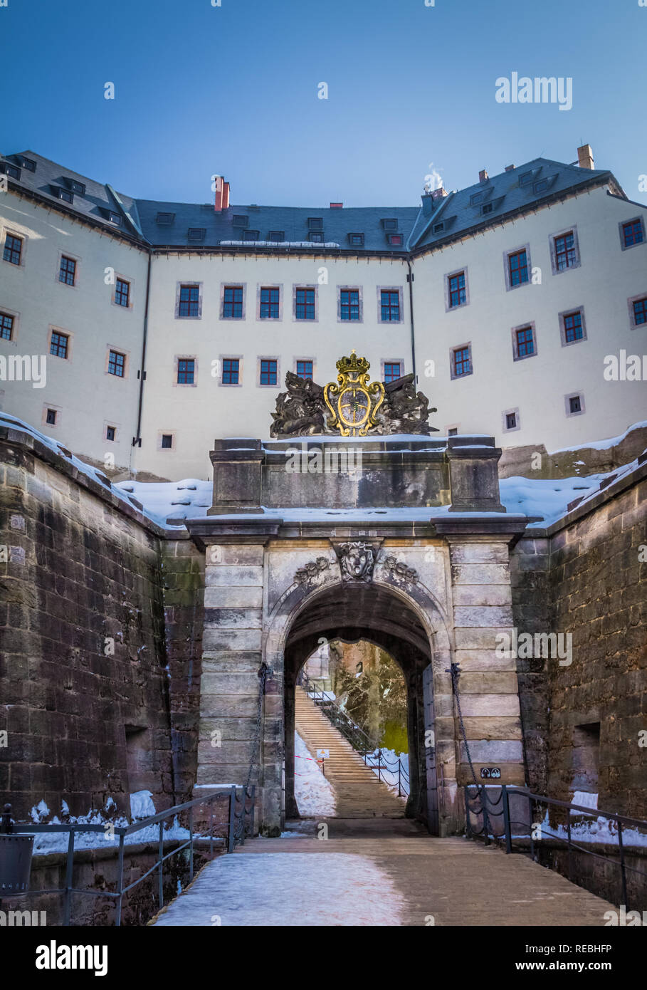 Koenigstein fortress hi-res stock photography and images - Alamy