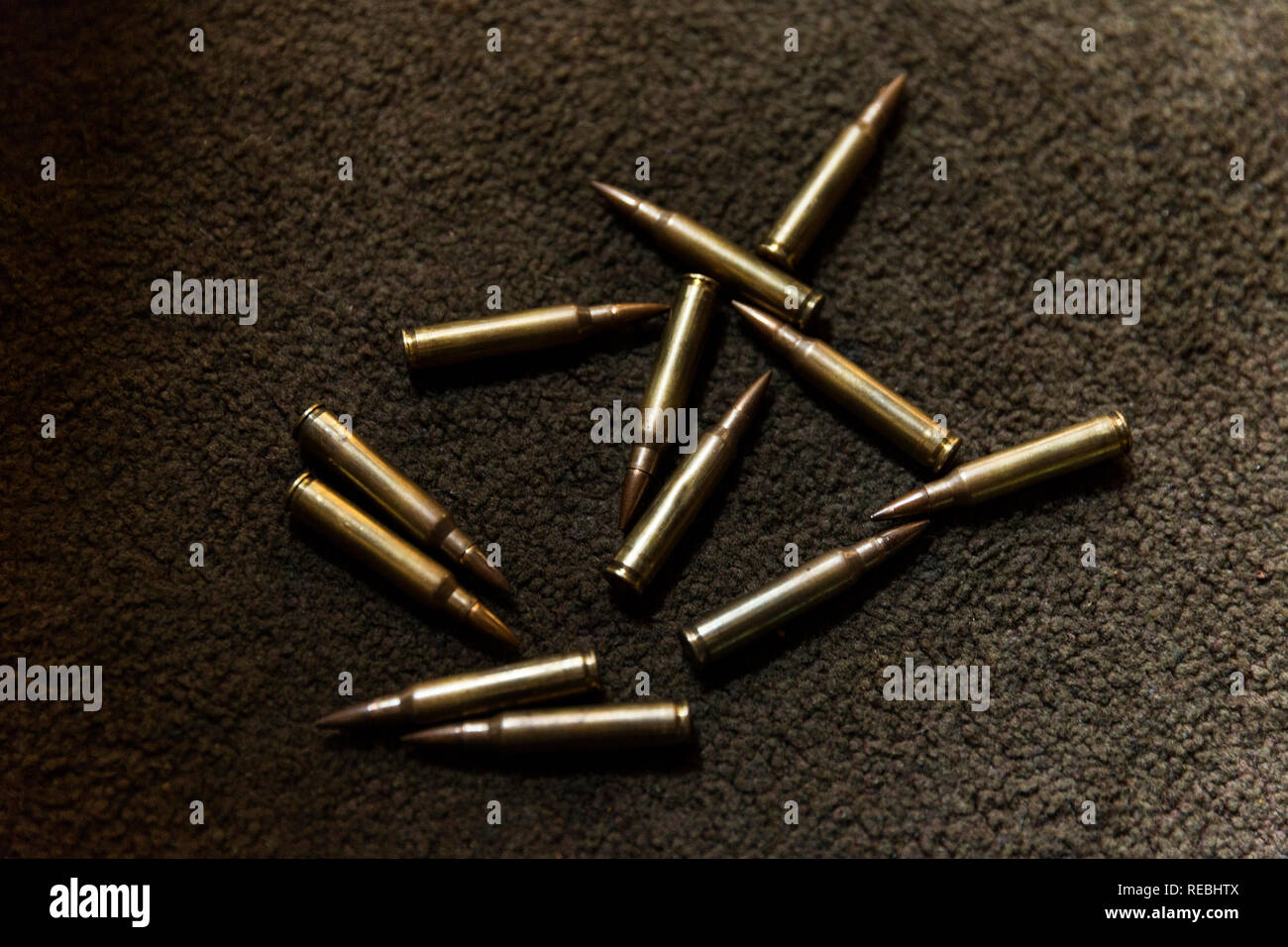 Scattered bullets hi-res stock photography and images - Alamy