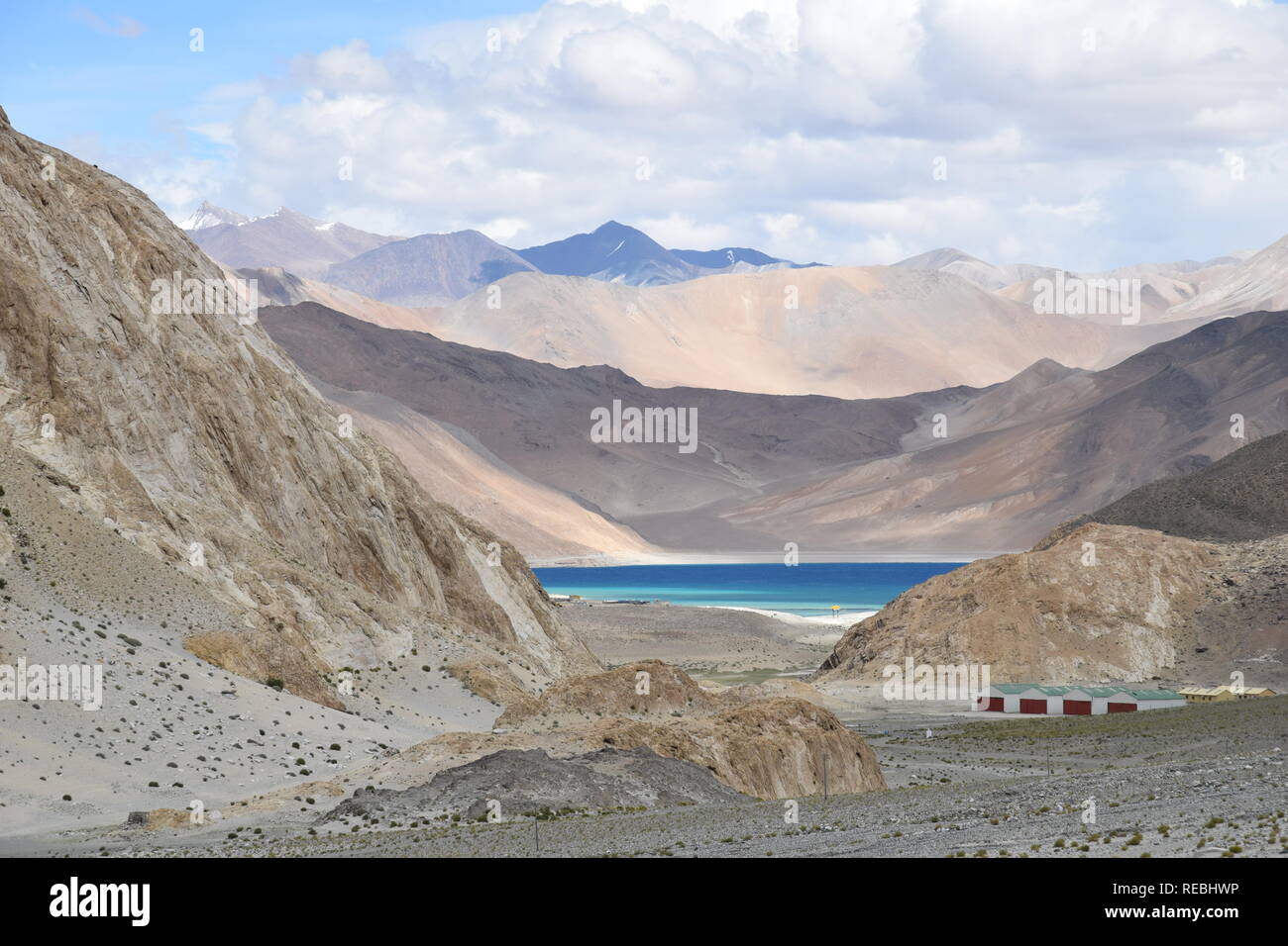 Mountain chain in the Himalayas, Leh, Ladakh in September 2017 Stock ...