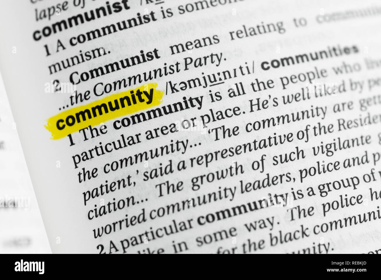 Sense community hi-res stock photography and images - Alamy