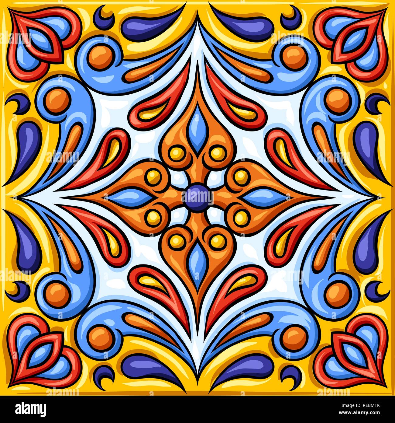 Traditional Mexican Tile Patterns