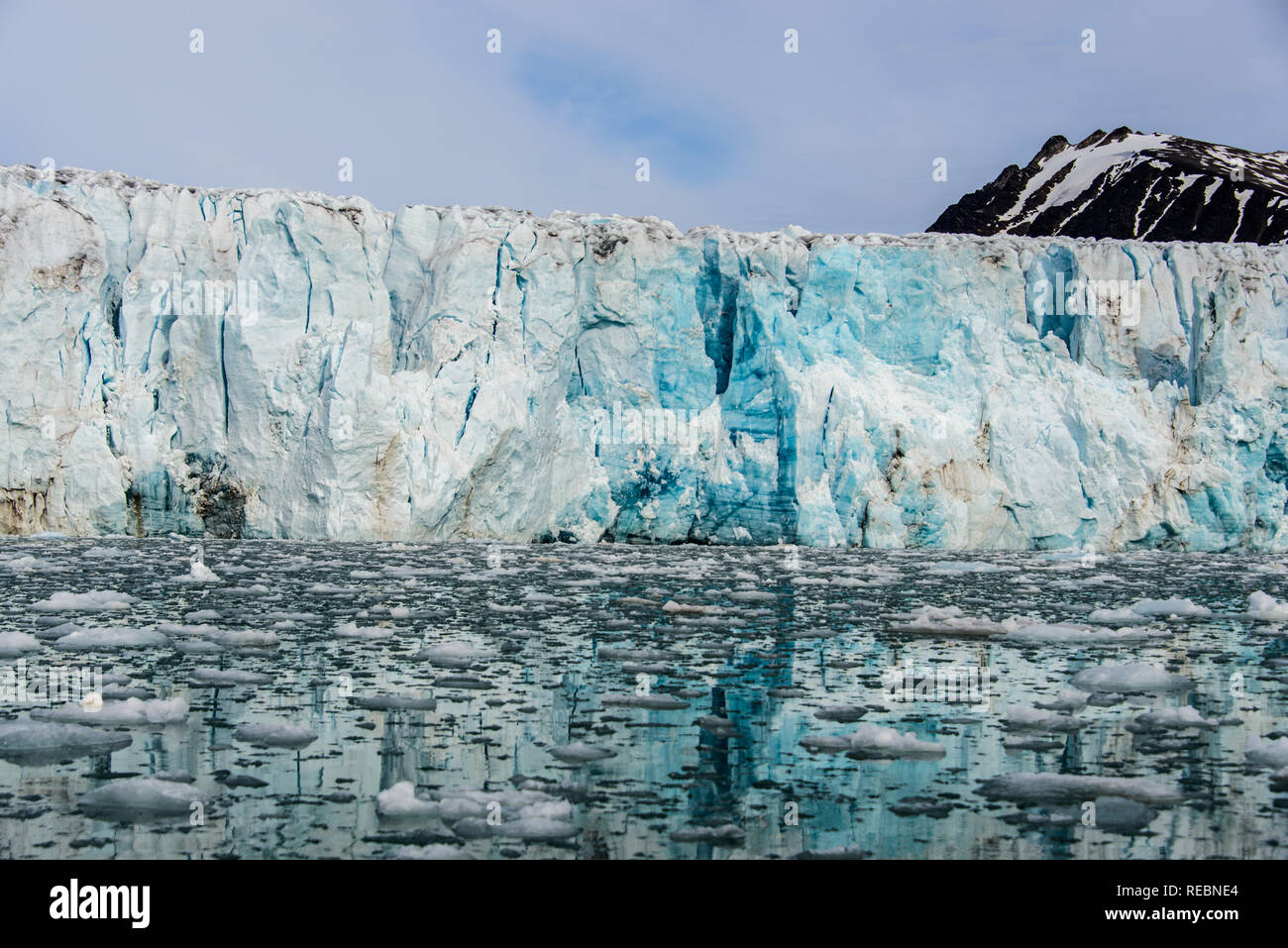 Arctic landscape in Svalbard Stock Photo - Alamy
