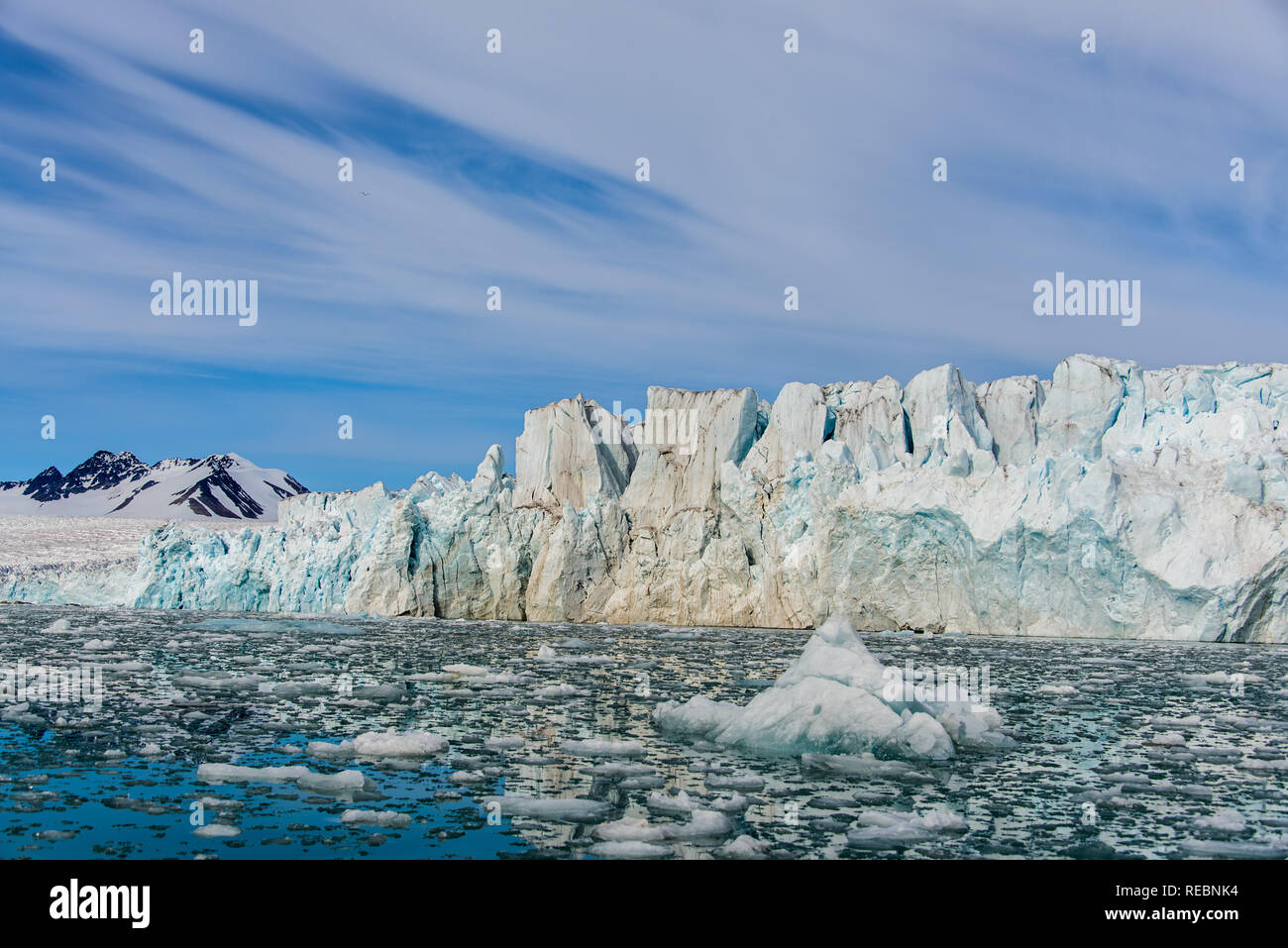 Arctic landscape in Svalbard Stock Photo - Alamy