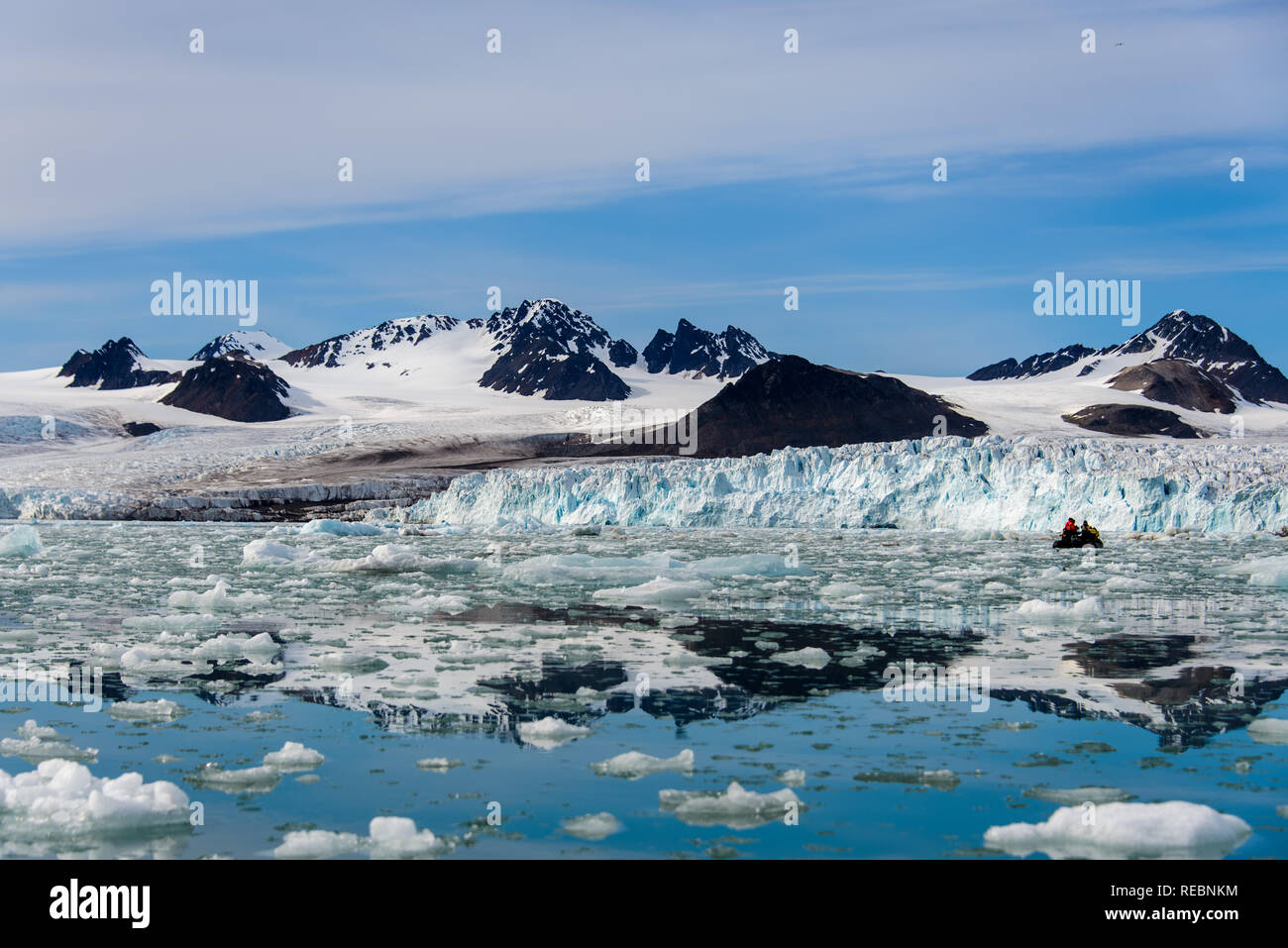 Arctic landscape in Svalbard Stock Photo - Alamy
