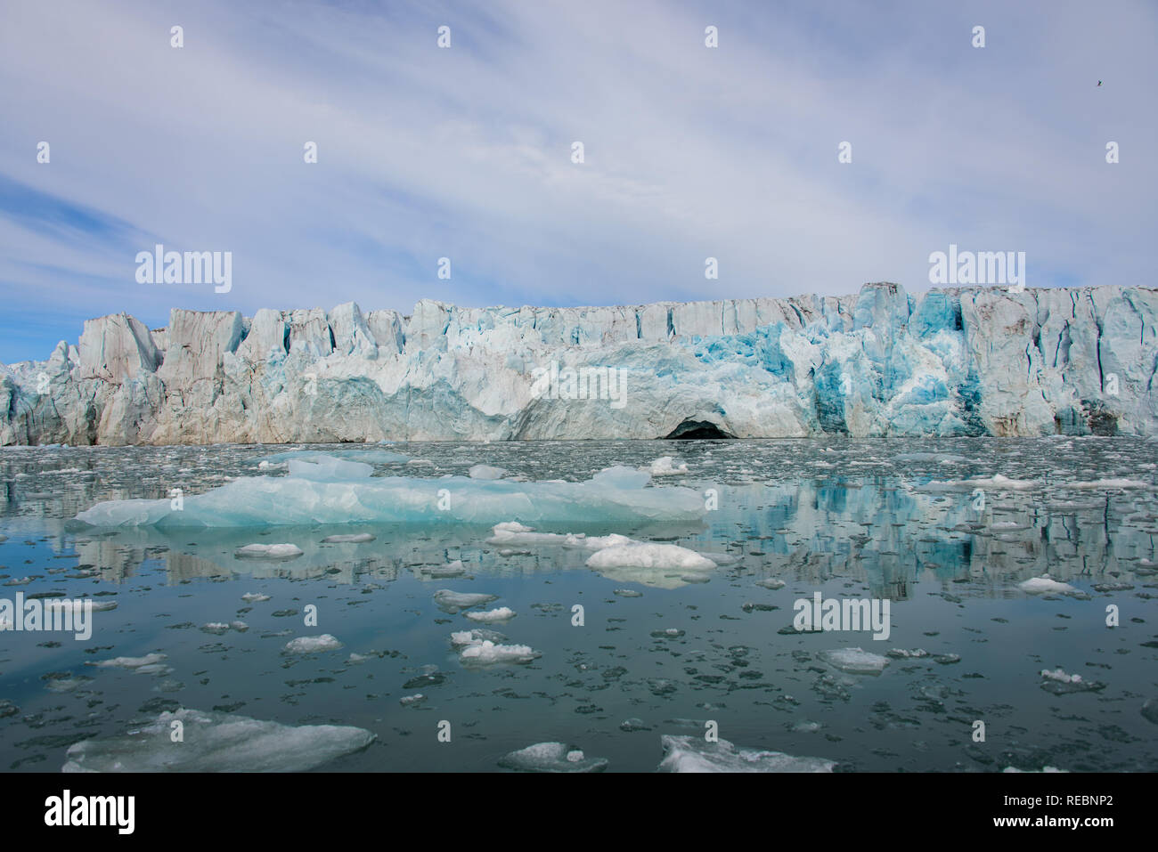 Arctic landscape in Svalbard Stock Photo - Alamy