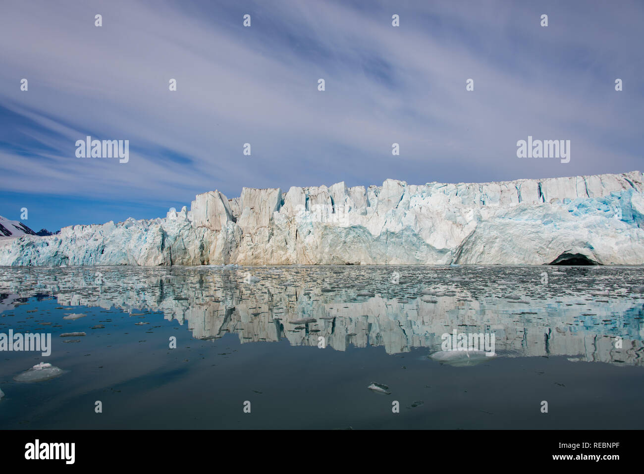 Arctic landscape in Svalbard Stock Photo - Alamy