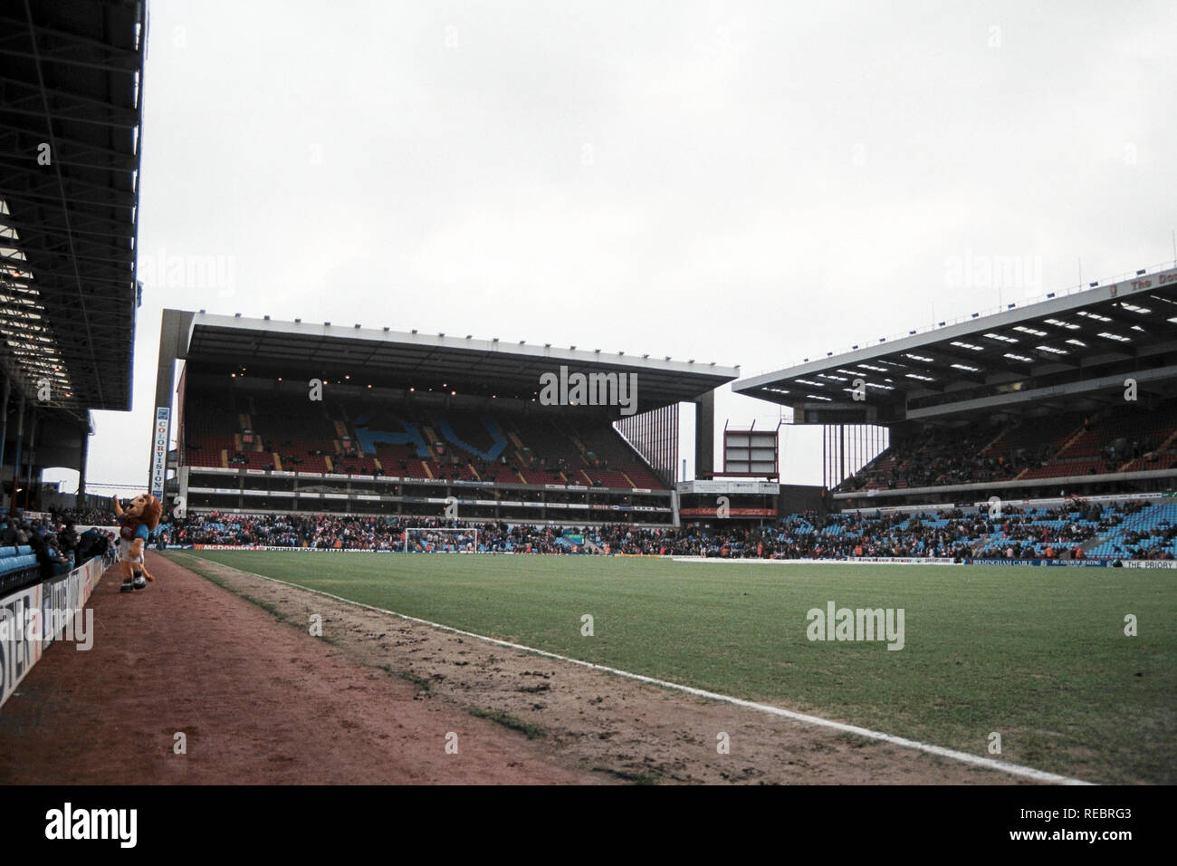General view of Aston Villa FC Football Ground, Villa Park, Aston ...