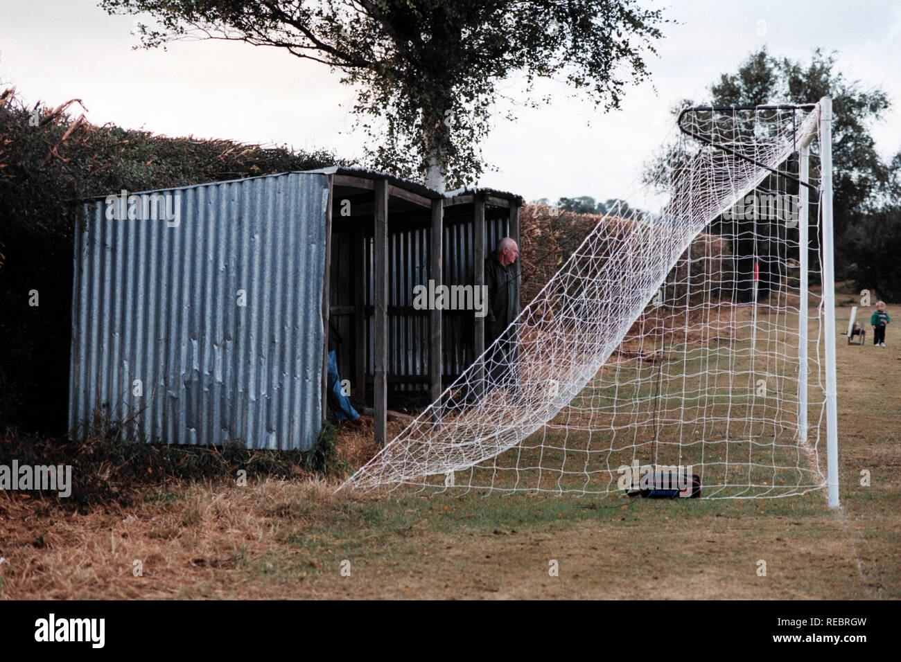 Covered area at East Ruston FC Football Ground, School Lane, East ...