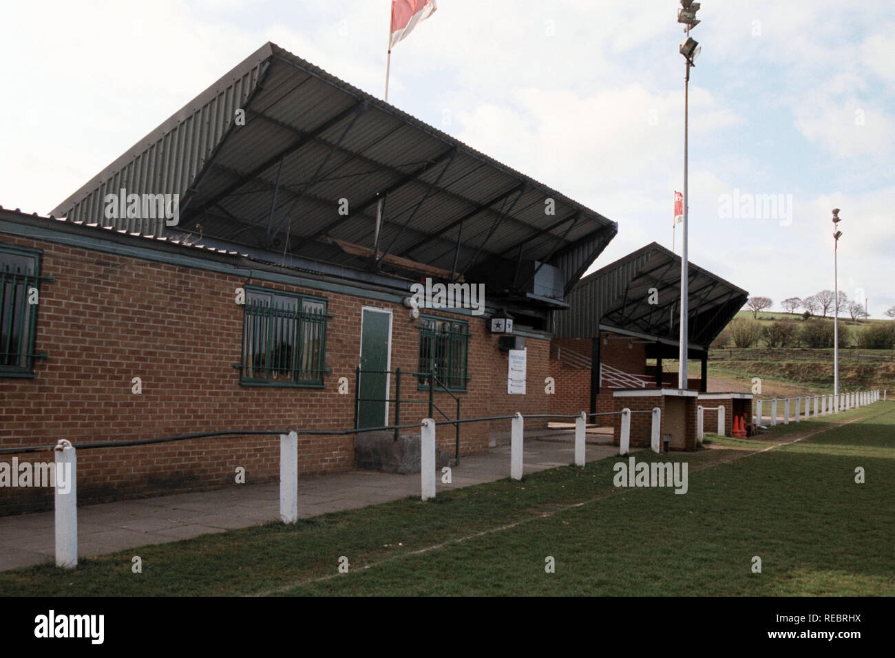 Standing on terrace at football hi-res stock photography and images - Alamy