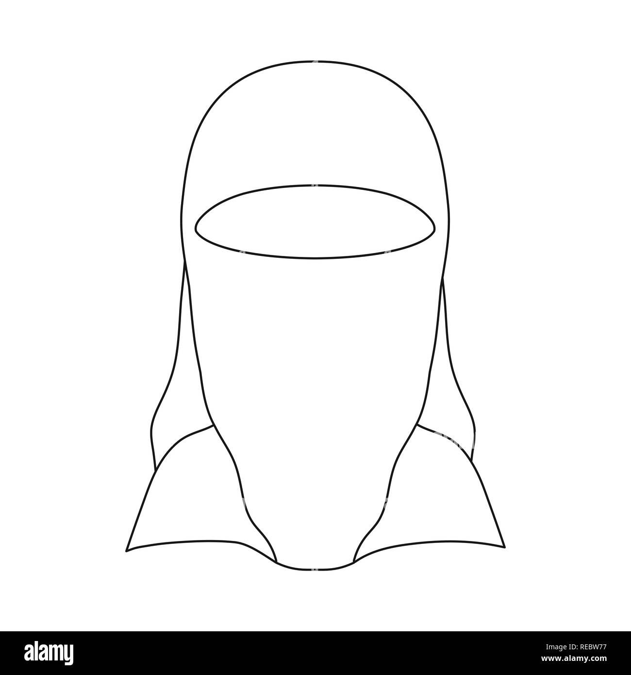 Pakistan woman burqa Stock Vector Images - Alamy