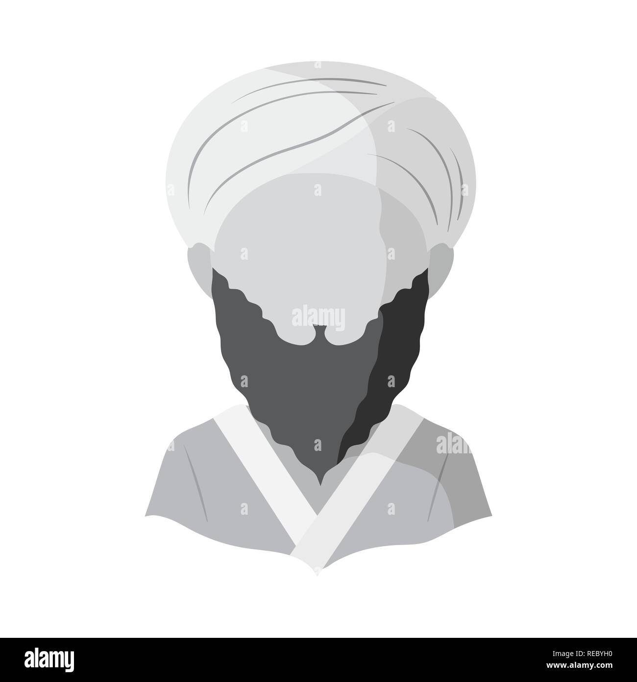 arab,beard,male,turban,headdress,hat,muslim,robe,clothing,tradition ...