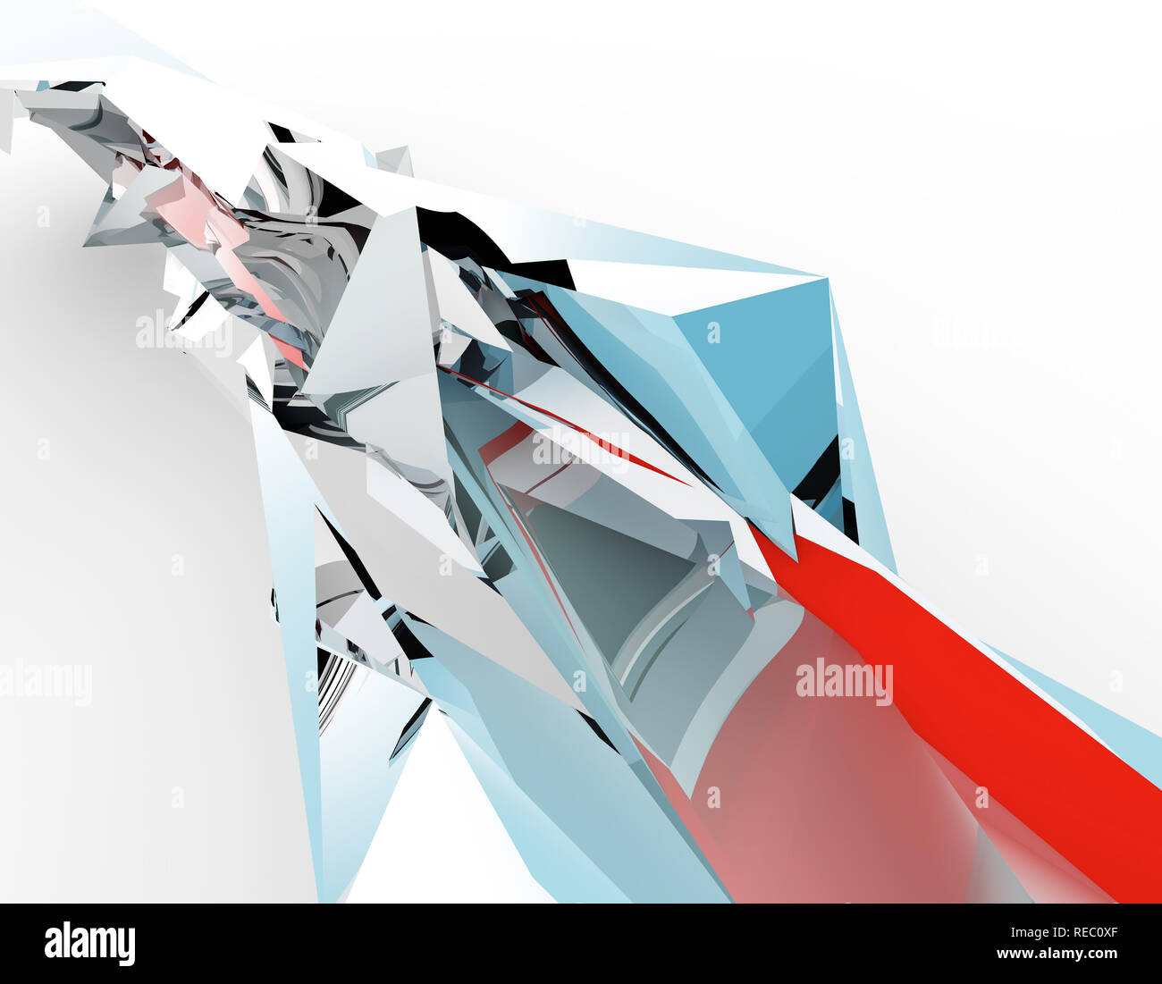 Polygonal crystals, technical background, hard diamonds Stock Photo - Alamy