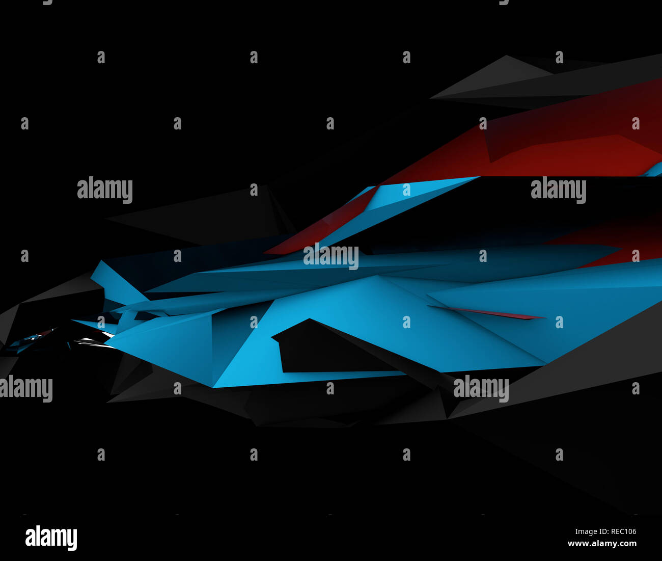 Polygonal crystals, technical background, hard diamonds Stock Photo - Alamy
