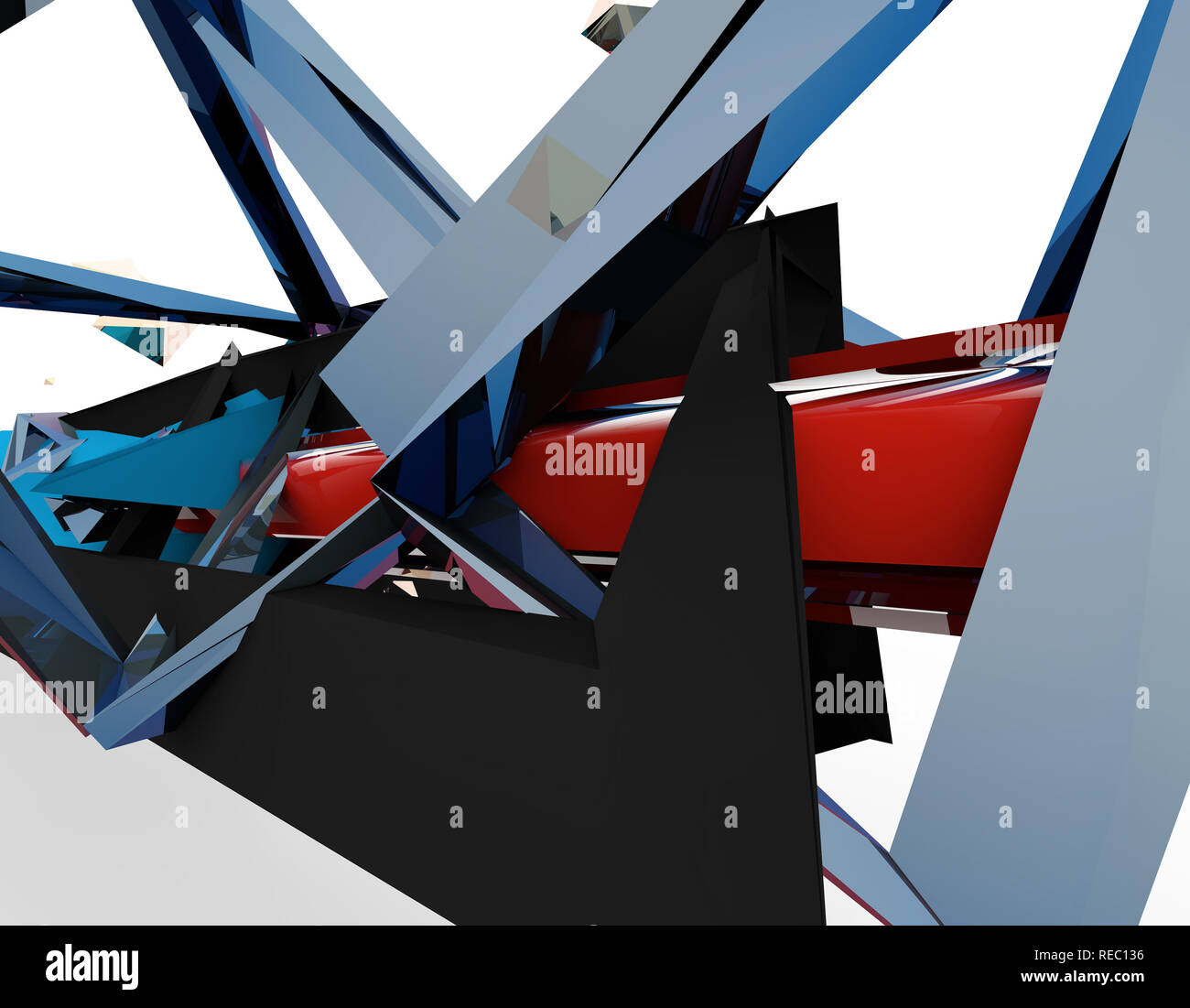 Polygonal crystals, technical background, hard diamonds Stock Photo - Alamy