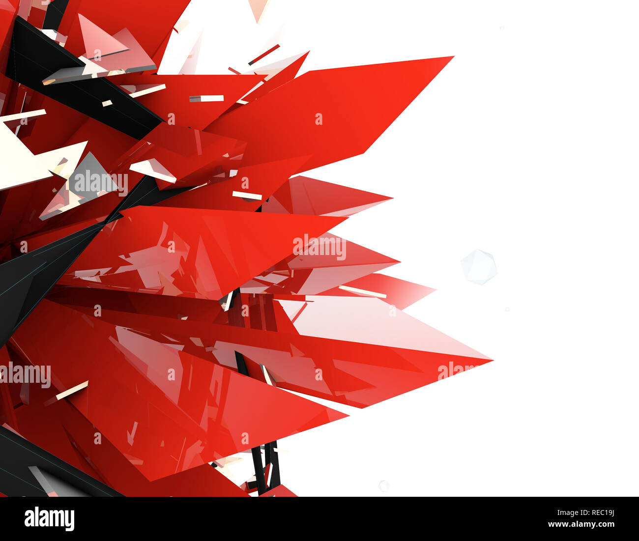 Polygonal crystals, technical background, hard diamonds Stock Photo - Alamy