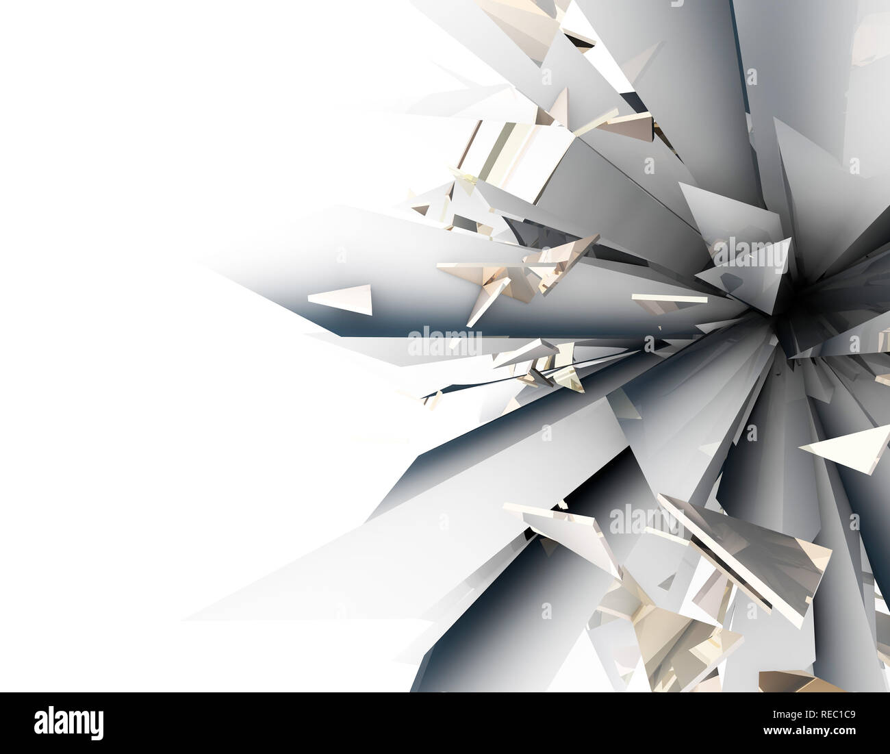 Polygonal crystals, technical background, hard diamonds Stock Photo - Alamy