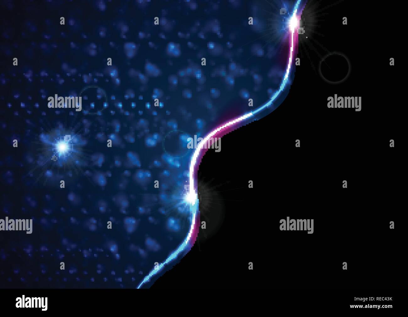 Retro space 80s wave Stock Vector Images - Alamy