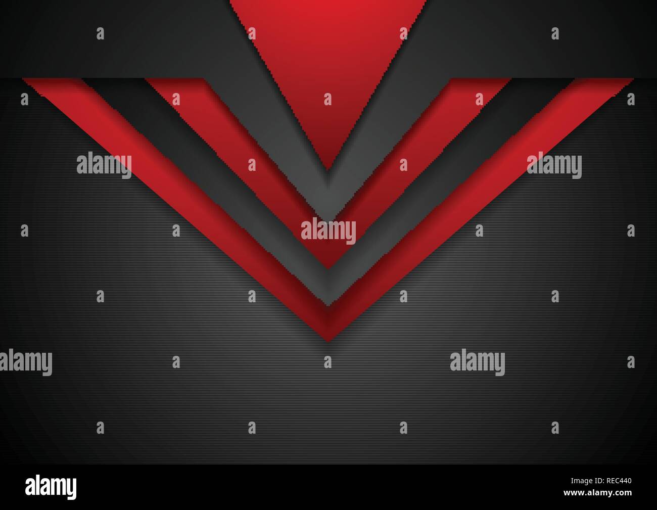 Red and black abstract tech corporate arrows background. Vector ...