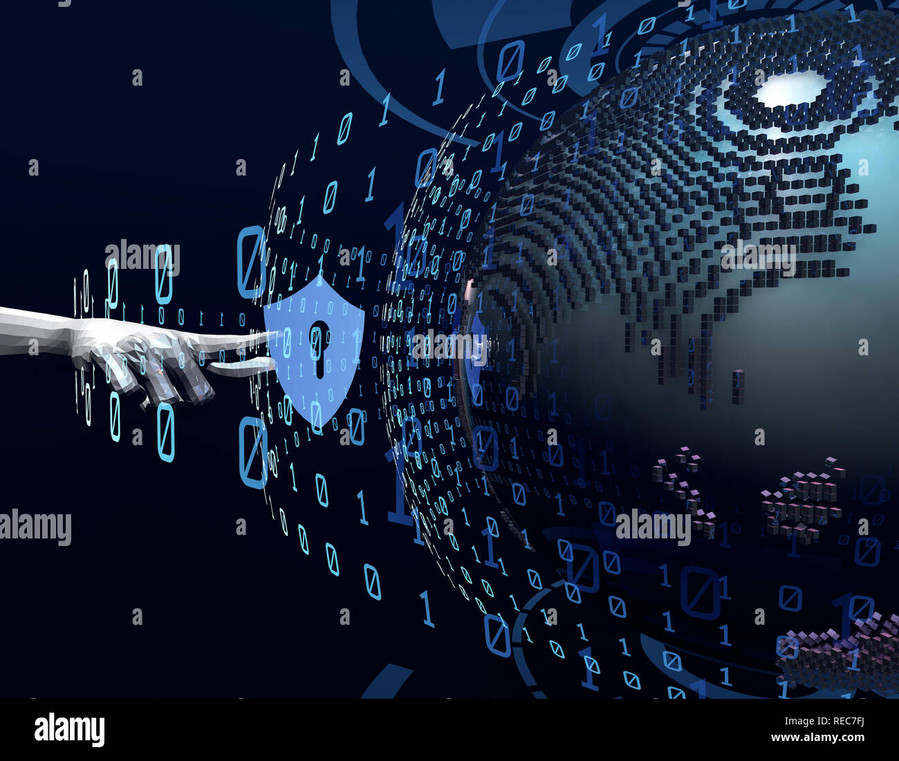 Earth network technology, data information transmission, future human ...