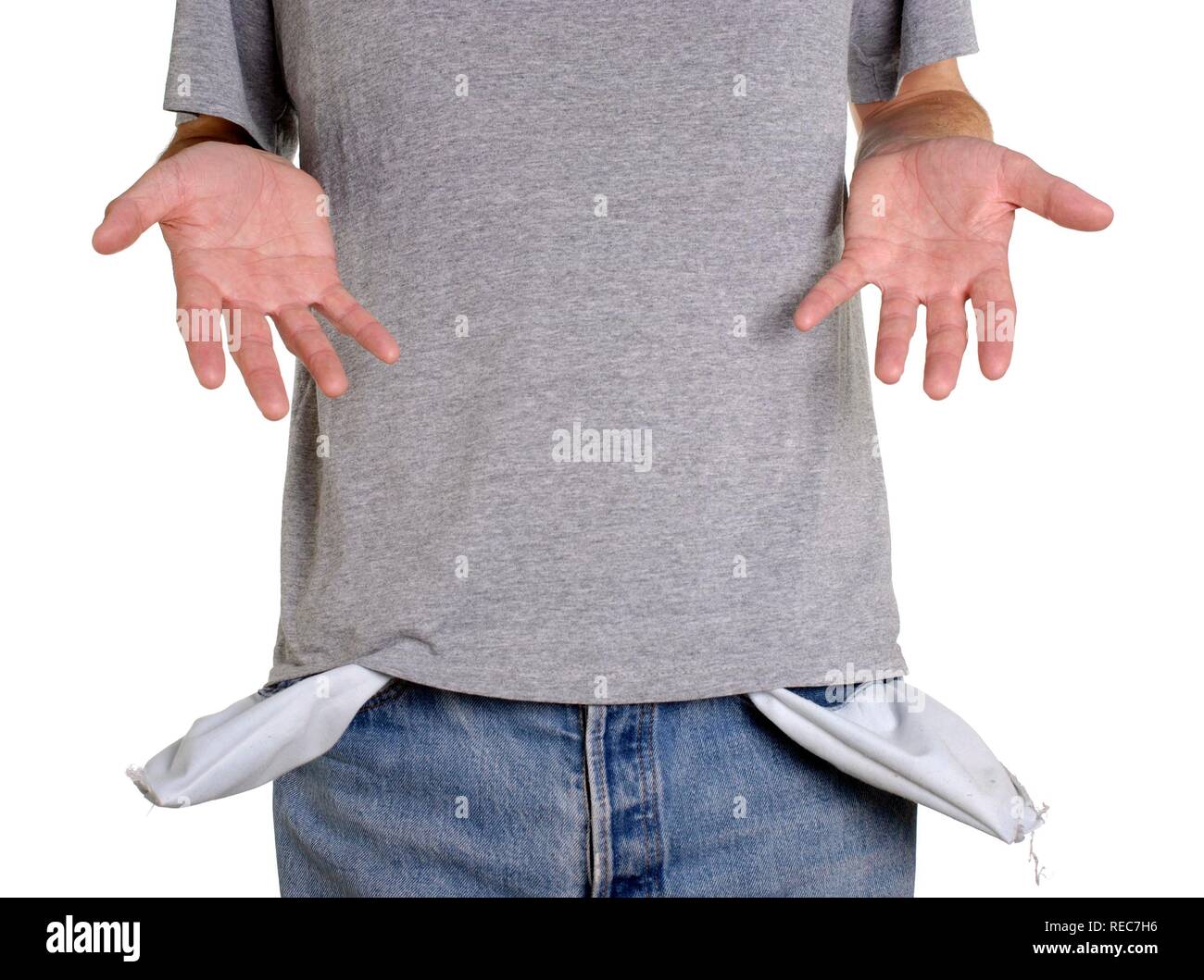Empty pockets hi-res stock photography and images - Alamy