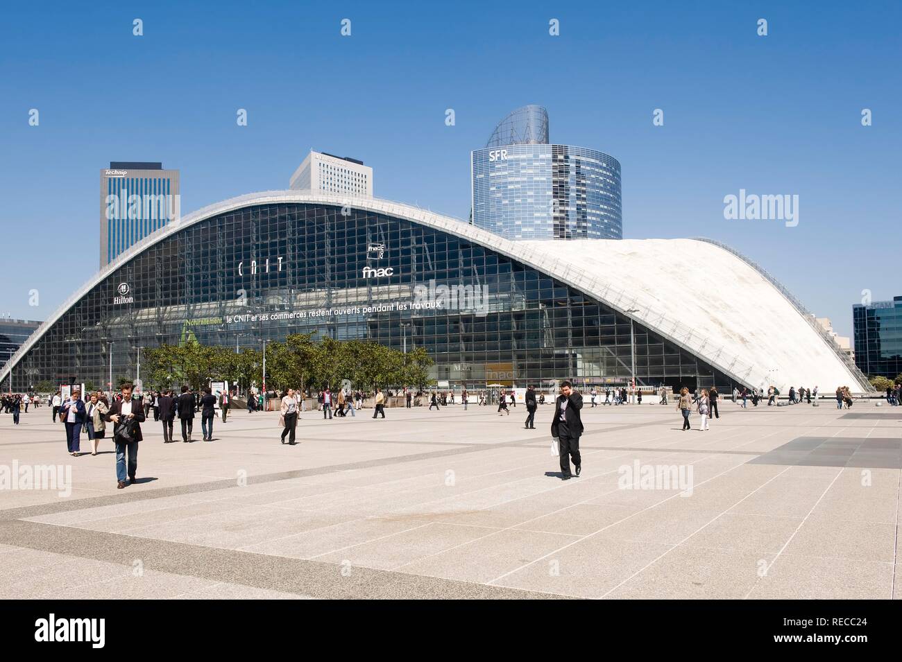 Center of New Industries and Technologies or CNIT, La Defense, Paris ...