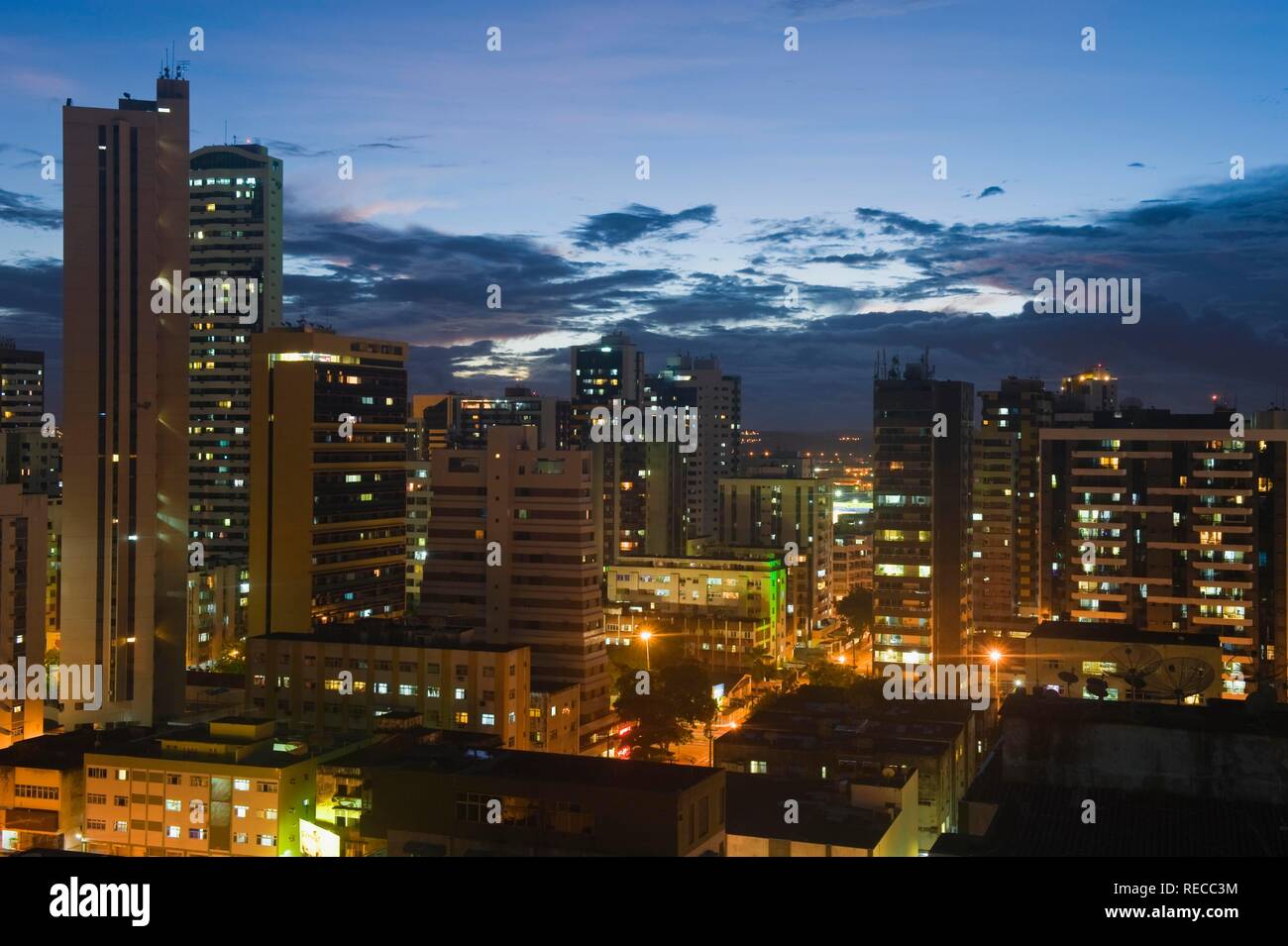 Brazil skyline night hi-res stock photography and images - Alamy