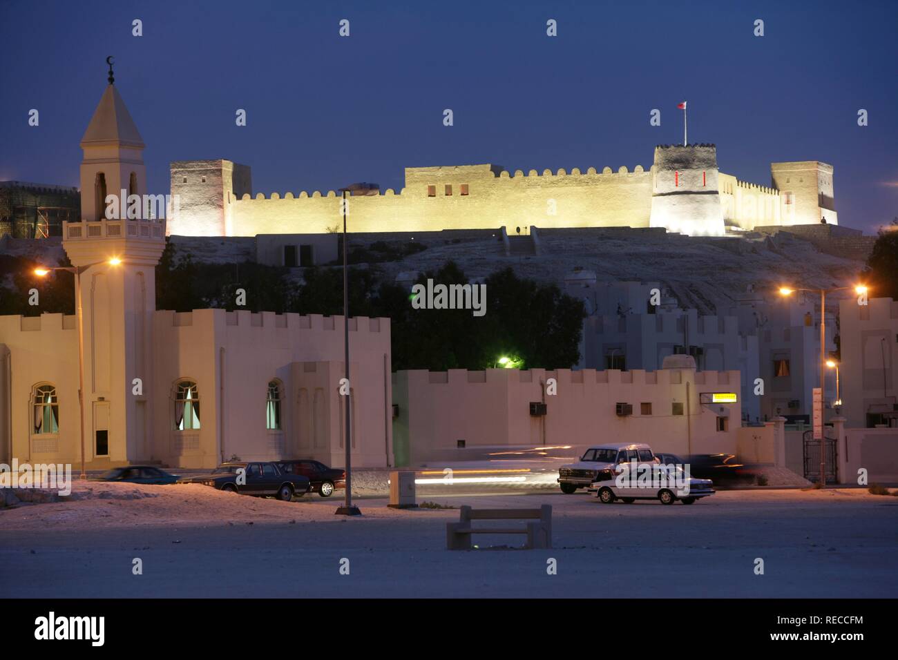 The Rifa-Fort, Rifa, Kingdom of Bahrain, Persian Gulf Stock Photo - Alamy