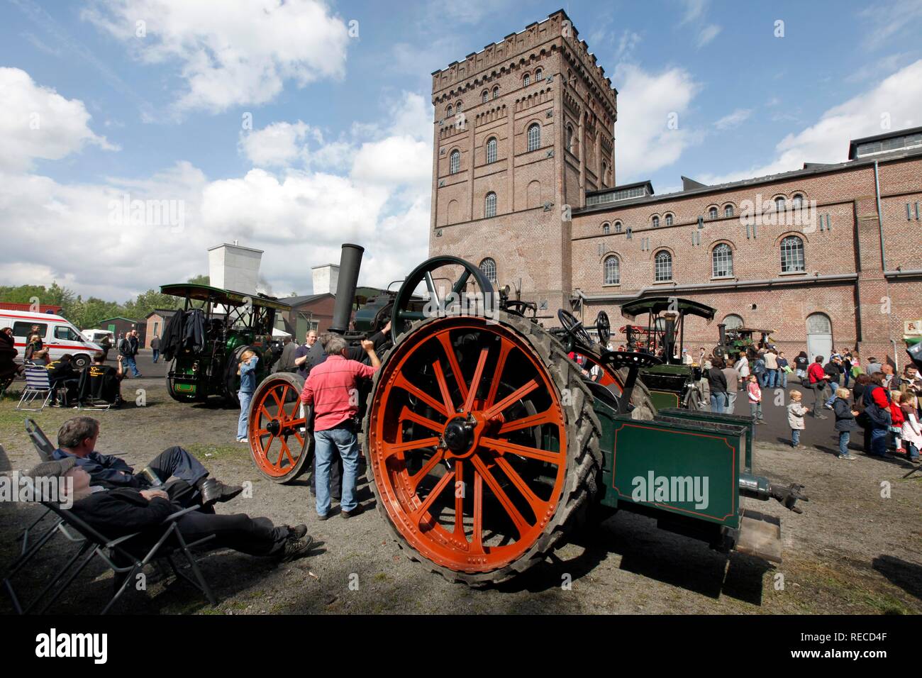 Largest German historic steam engine festival, for steam rollers, steam ...
