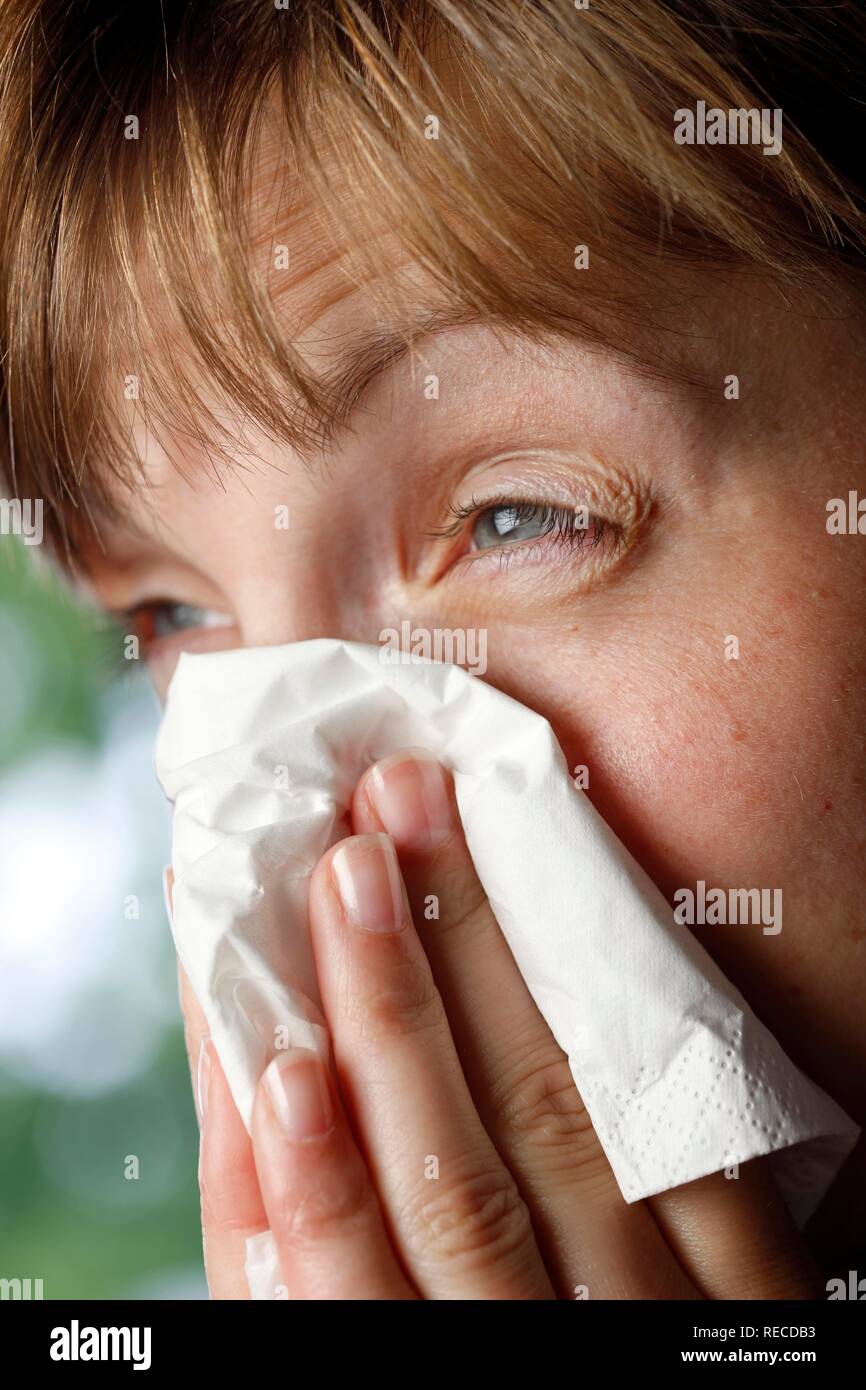 Blow ones nose hi-res stock photography and images - Alamy