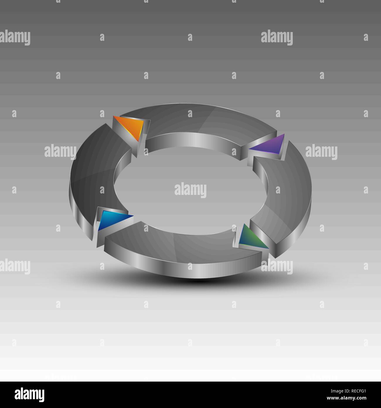 Arrows cut out Stock Vector Images - Alamy