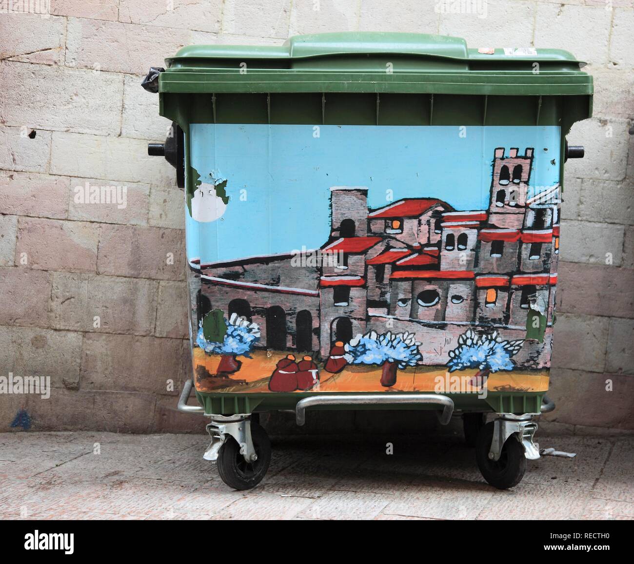 Waste basket italy hi-res stock photography and images - Alamy