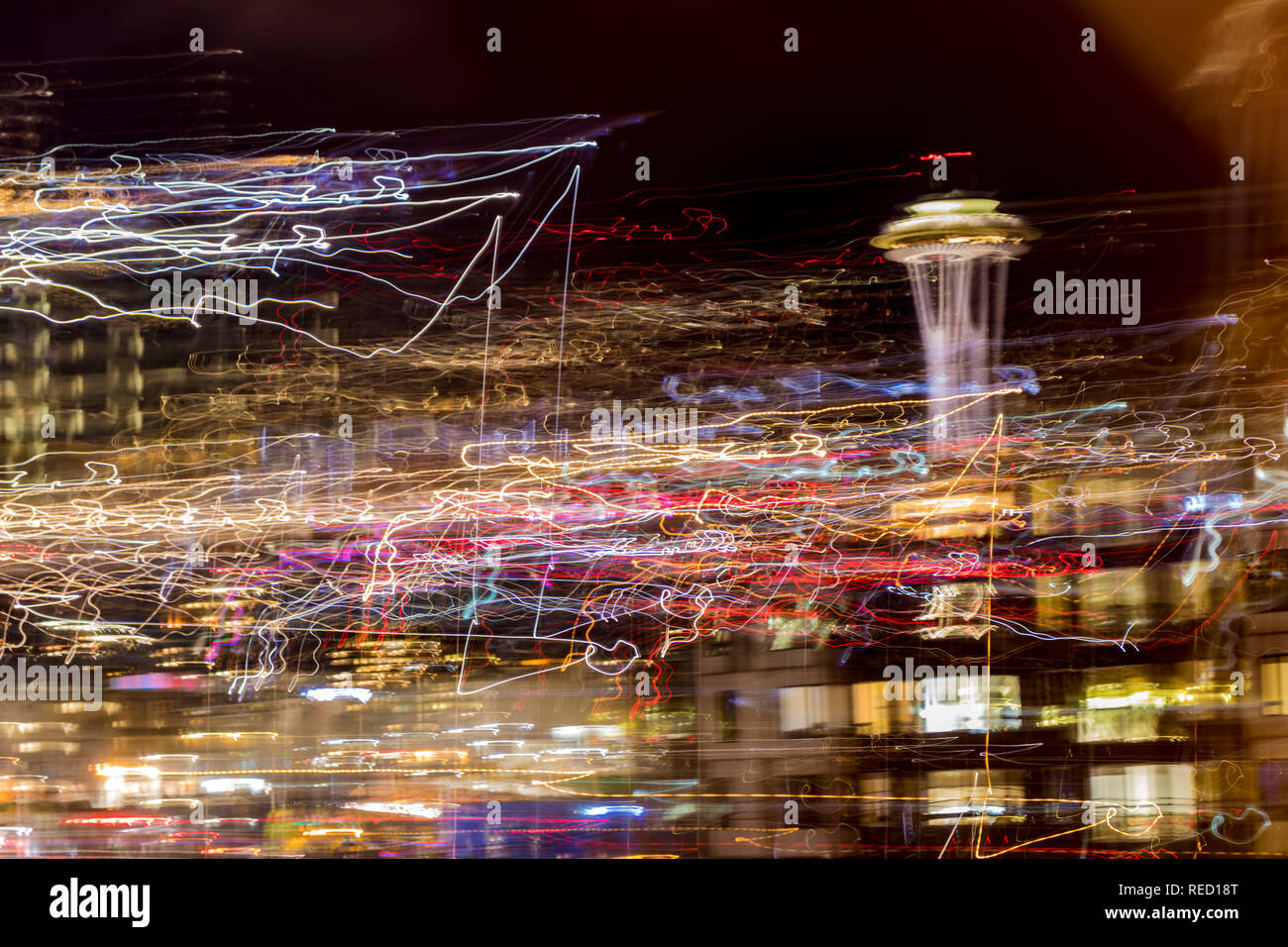 Long exposure lights abstract hi-res stock photography and images - Alamy