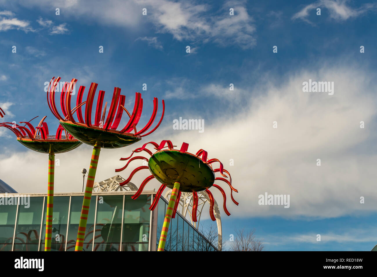 Blue Light Installation High Resolution Stock Photography and Images ...