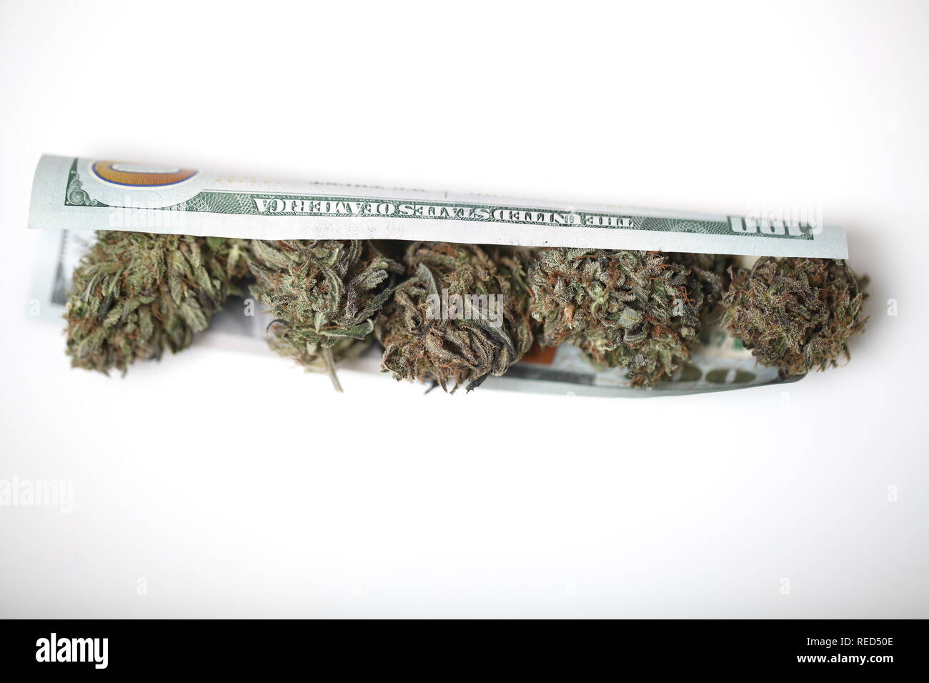 Cannabis drugs money hi-res stock photography and images - Alamy