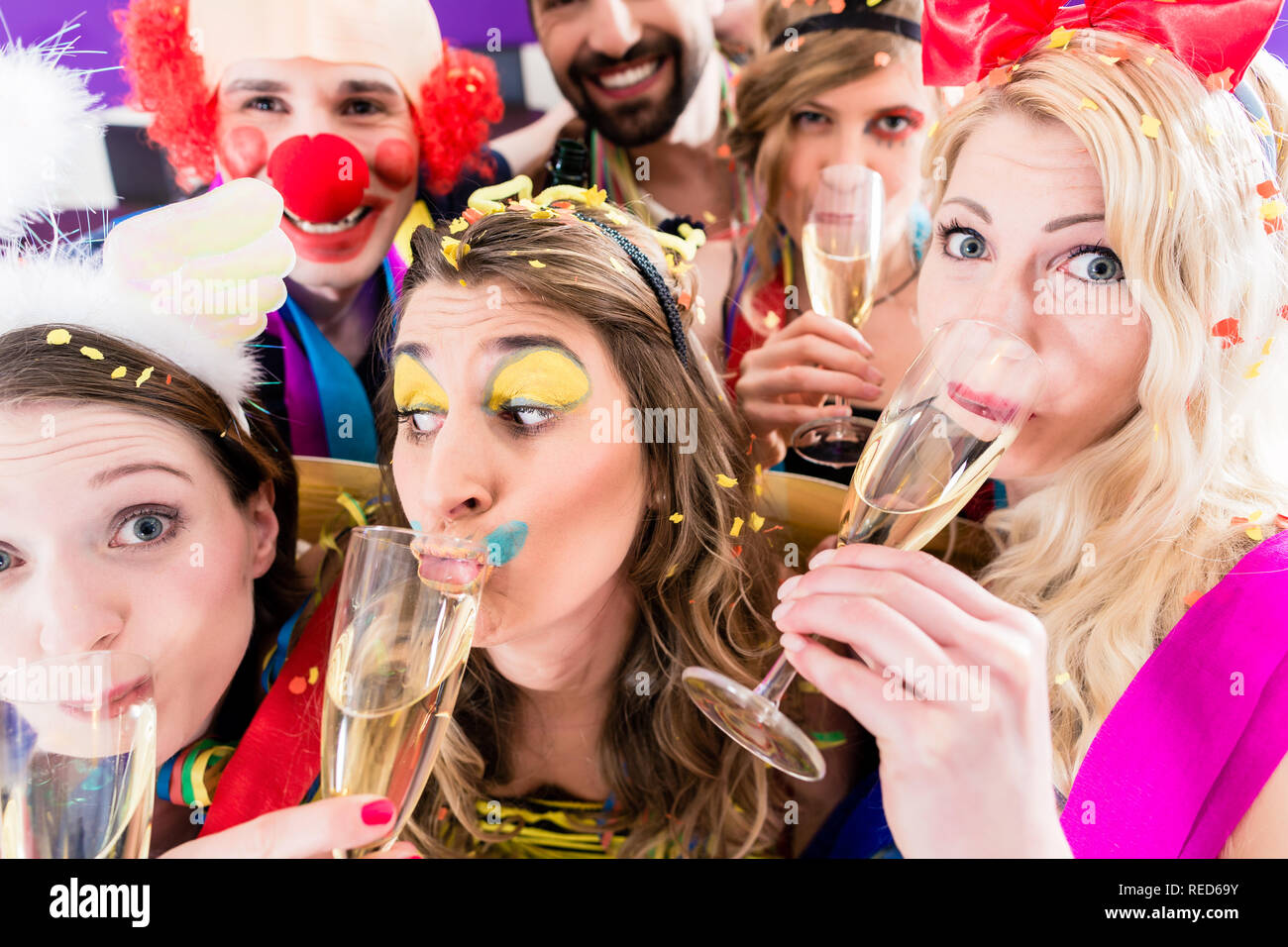 Disguise party hi-res stock photography and images - Alamy