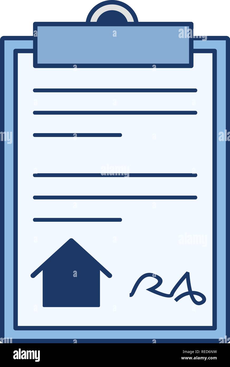 House Document Vector Icon Sign Icon Vector Illustration For Personal ...