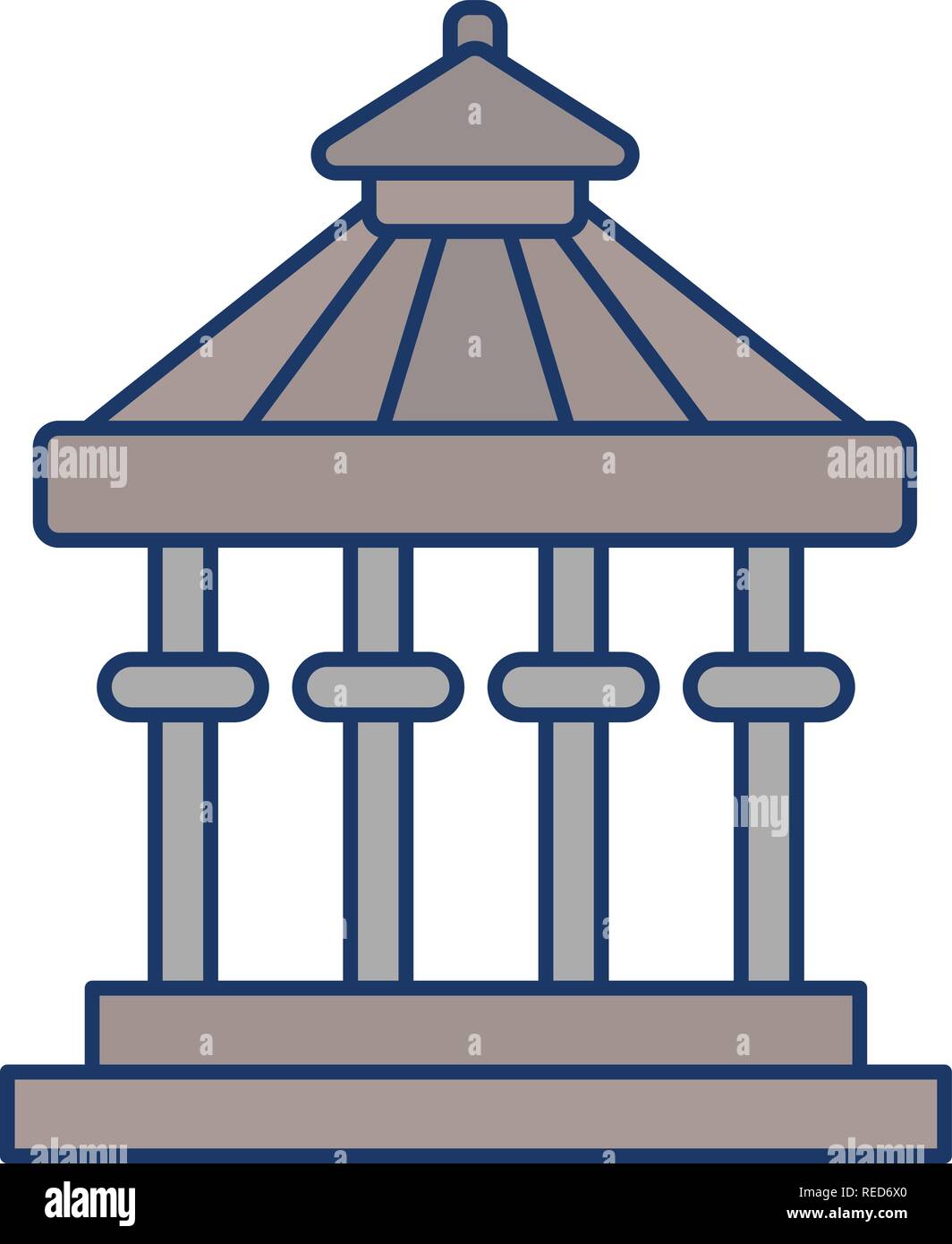 Veranda Vector Icon Sign Icon Vector Illustration For Personal And ...