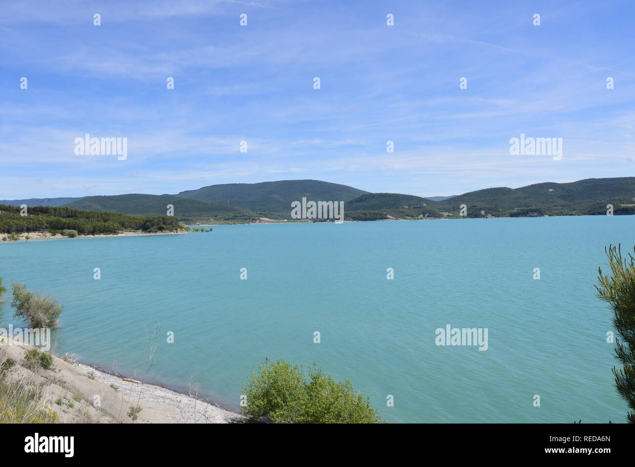 Embalse de Yesa, Navarrra, Spain Stock Photo - Alamy