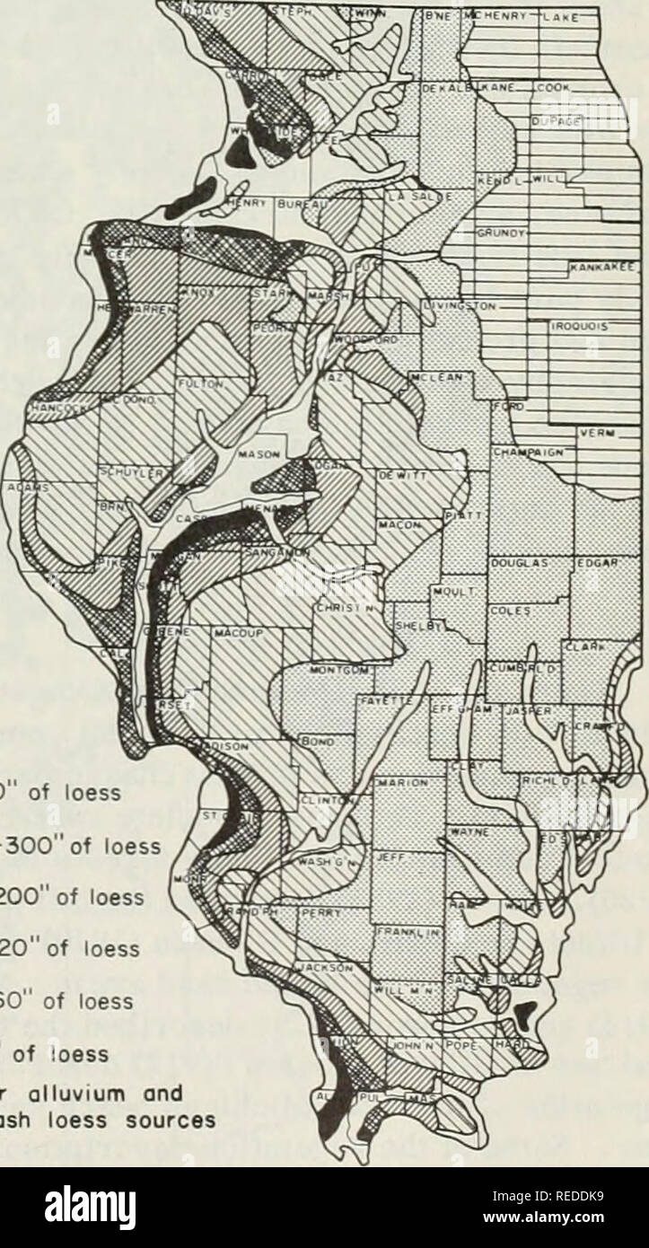 Loess Deposits Map