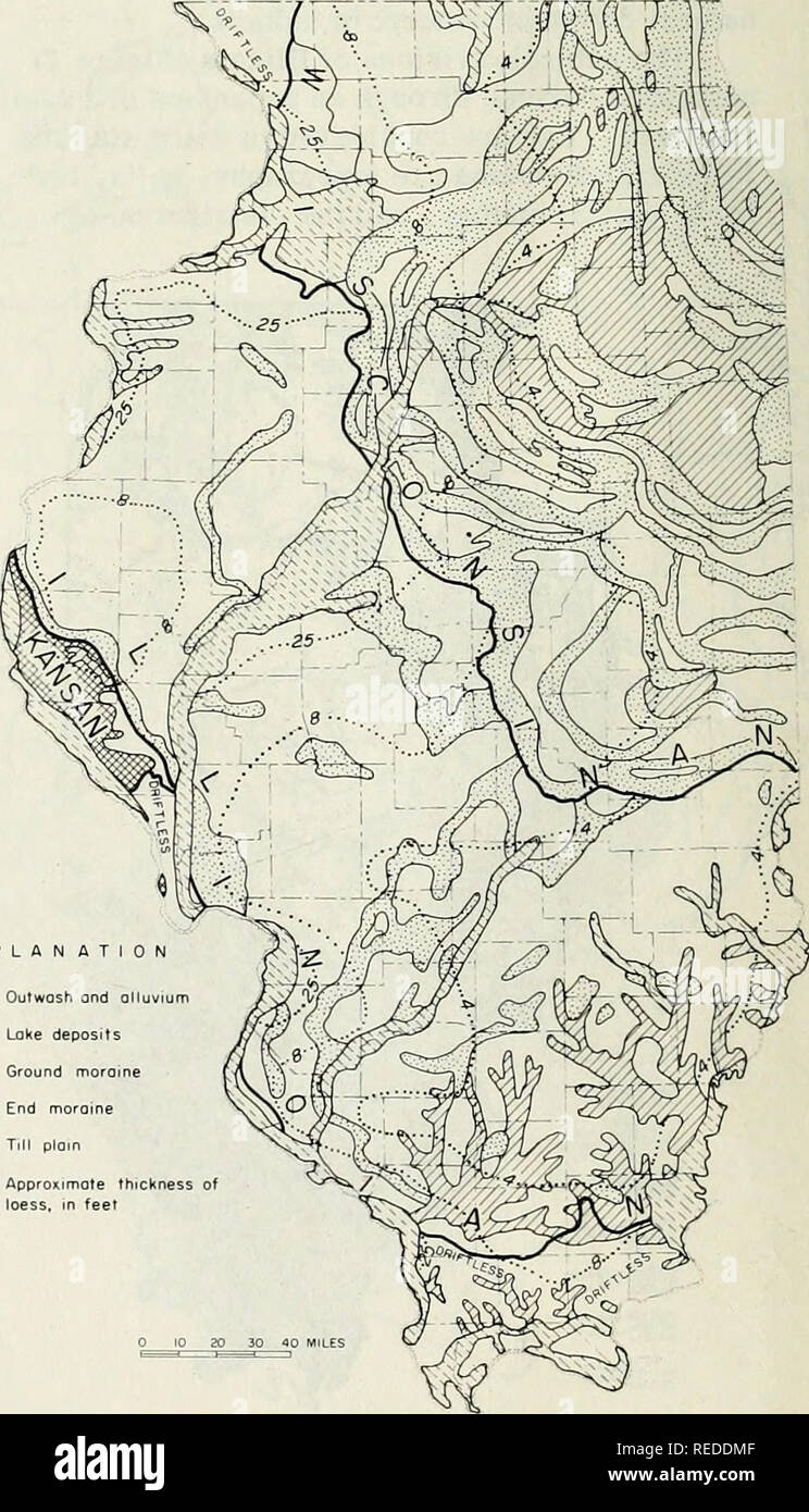Interior (central) Lowlands Map